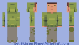 green Minecraft Skin