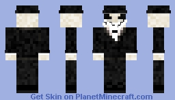 the hat man (Creepypasta) Minecraft Skin