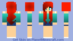 ~*~Turquoise~*~ Minecraft Skin