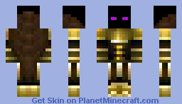 Enderman warrior Minecraft Skin