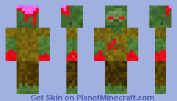 Remake of Zombie Minecraft Skin