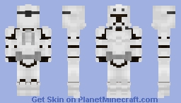 Clone Trooper Minecraft Skin