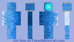 Ice orb Minecraft Skin
