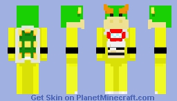Bowser Jr Minecraft Skin