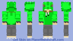 freezing + zapping Minecraft Skin