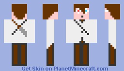 3D warrior Minecraft Skin