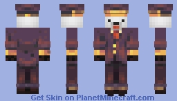 conductor polar bear Minecraft Skin