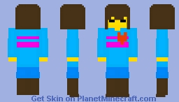 Frisk Minecraft Skin
