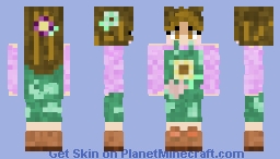 Flower girl Minecraft Skin