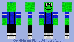 Green Alien thing Minecraft Skin