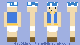 Toad (Blue) Minecraft Skin