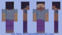 Static The Glitched Player Minecraft Skin