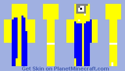 90%invisible character Minecraft Skin