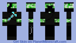 creeper ninja Minecraft Skin