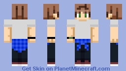 3rd Life Devon: Green Minecraft Skin
