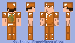 Pineapple lord Minecraft Skin