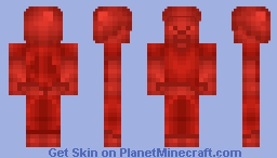 Red steve Minecraft Skin
