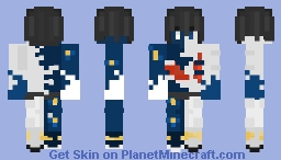 Blue Devil Minecraft Skin