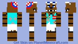 Firework Freddy Fnaf Ar Minecraft Skin