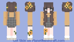 Flower girl Minecraft Skin