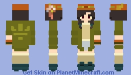 rosemary (1/2) `` b.a remake Minecraft Skin