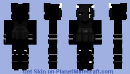 Masked Demon Minecraft Skin