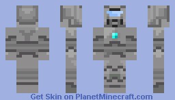 Robot Soldier Minecraft Skin