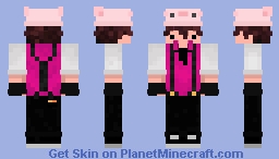 Axolotl Boy Skin Minecraft Skin