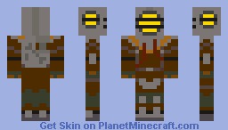 BioShock Big Daddy Minecraft Skin