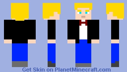 the fourteenth doctor Minecraft Skin