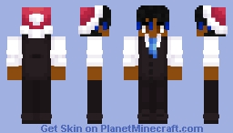 Christmas hat Minecraft Skin