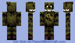 Springtrap Minecraft Skin