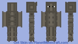 Plank man Minecraft Skin