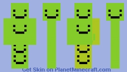 Green Smile Minecraft Skin