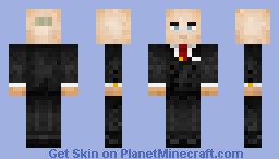 Agent 47 Minecraft Skin