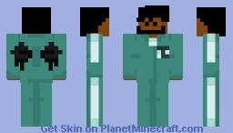 Joshua HQ squid game Minecraft Skin