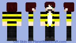 Drunk Bee Man Minecraft Skin