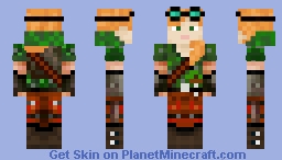 Alex adventurer Minecraft Skin