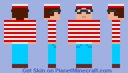 Where's Waldo?? Minecraft Skin