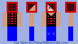 box head Minecraft Skin