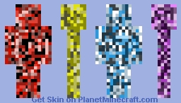 Colors Minecraft Skin