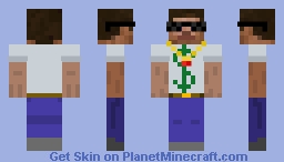 Drip Steve V2 Minecraft Skin