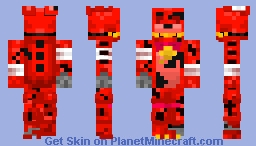 White Rabbit (Bertbert , Fnaf) Minecraft Skin