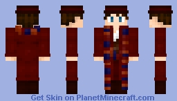 The Fourth Doctor (Season 18 Variant) Minecraft Skin