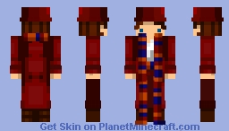 Dr Who: The 4th Doctor Season 18 Variant Minecraft Skin