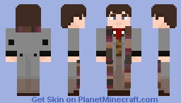The Fourth Doctor - Gray Frockcoat N°2 Minecraft Skin