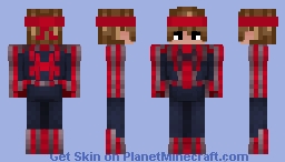 WarriorSunn06 Spider-Man Minecraft Skin