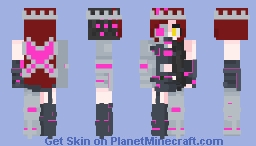 Fairy Cyborg Shubble Minecraft Skin