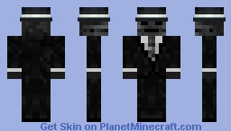Human Skeleton Minecraft Skin