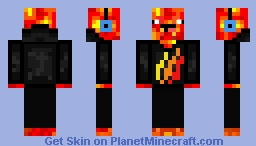 Noob lawa Minecraft Skin